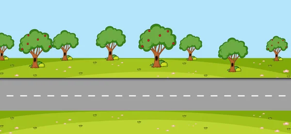 100,000 Road landscape side Vector Images | Depositphotos
