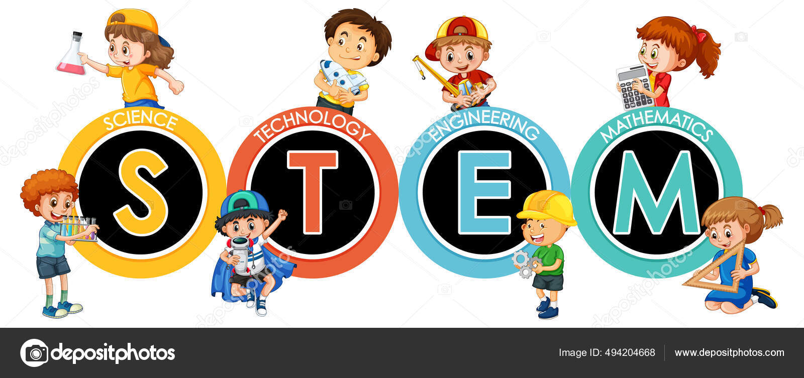 Stem Education Clipart