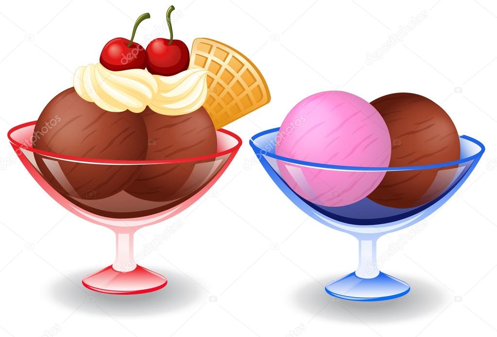 Chocolate Ice Cream Cup Clip Art