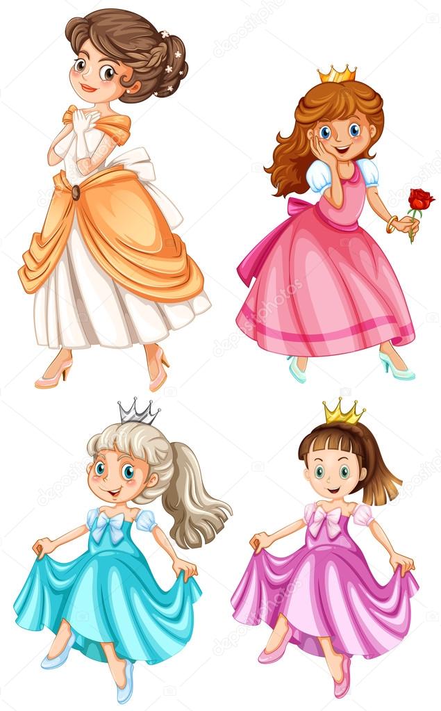 Princess — Stock Vector © interactimages #55560793