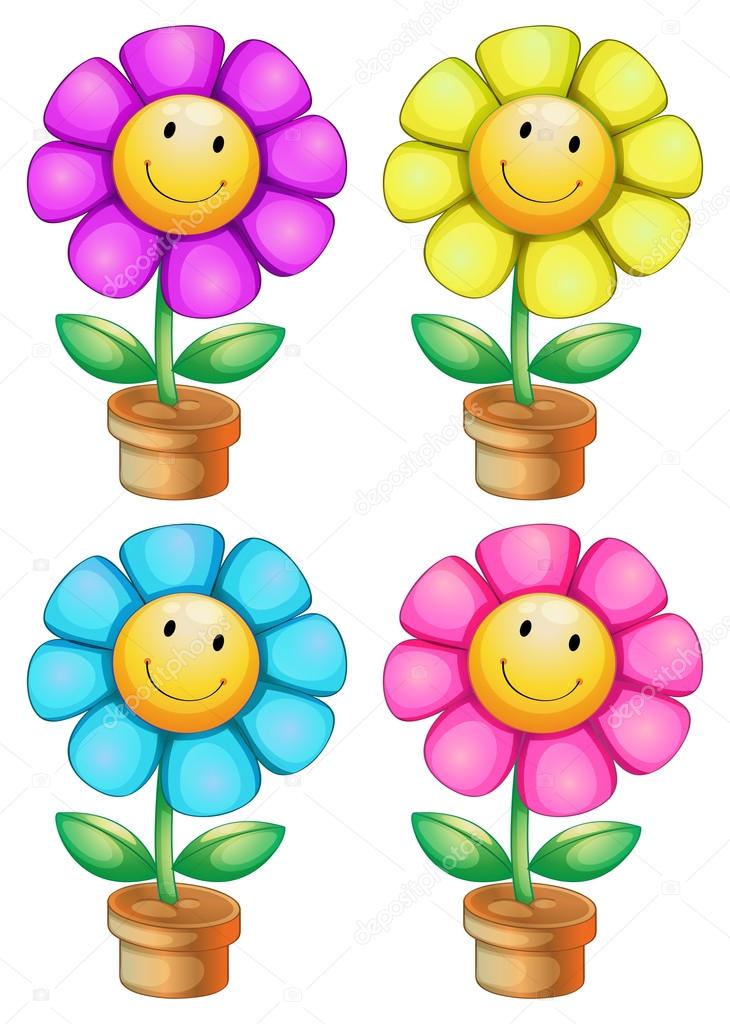 Smiling plants Stock Vector Image by ©interactimages #57427409
