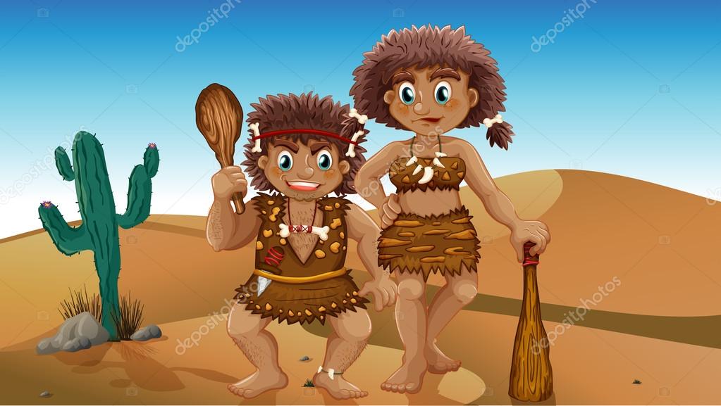 Neolithic People Clipart