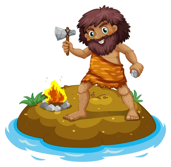 Cavernícola Vector de stock #56876435 de ©interactimages