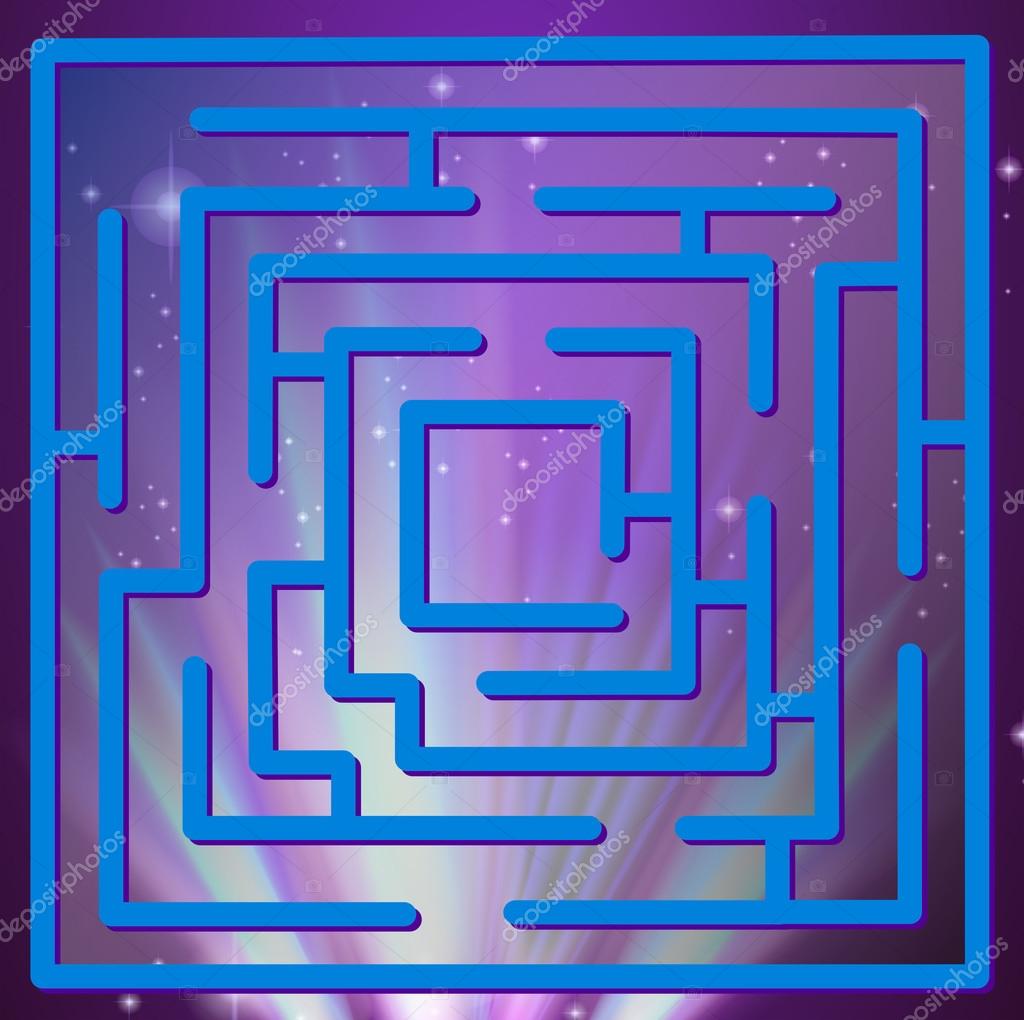 Laberinto juego Vector de stock #60428375 de ©interactimages