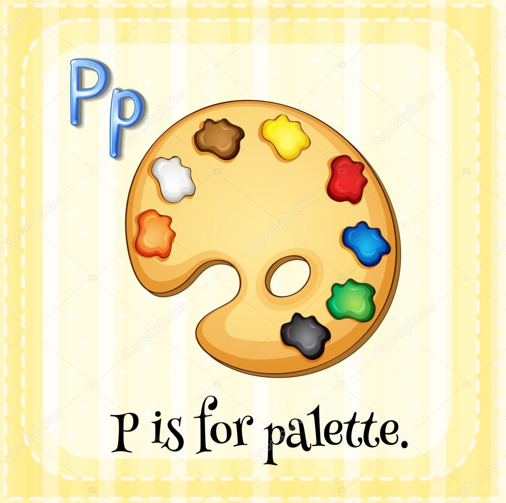 Letra P Vector de stock #66111263 de ©interactimages