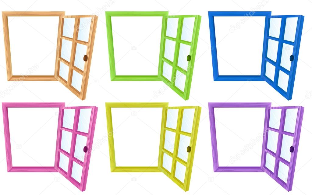 Window frames Stock Vector Image by ©interactimages #68671265