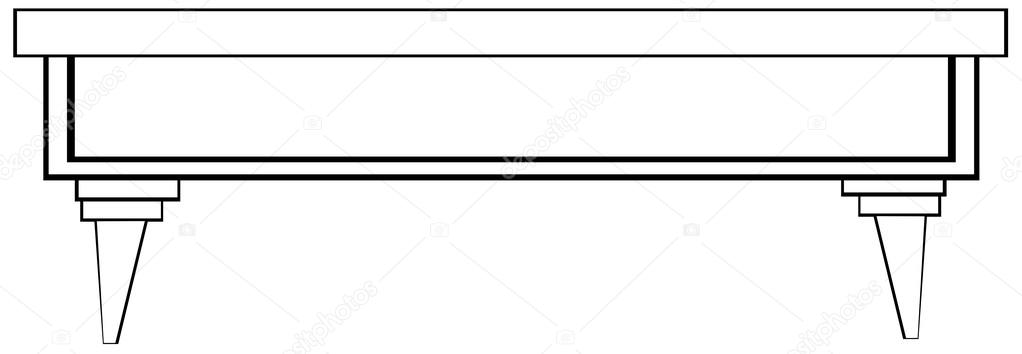 Small table Stock Vectors, Royalty Free Small table Illustrations ...