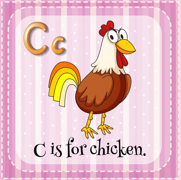 A letter C for chicken Stock Vector Image by ©interactimages #59248077