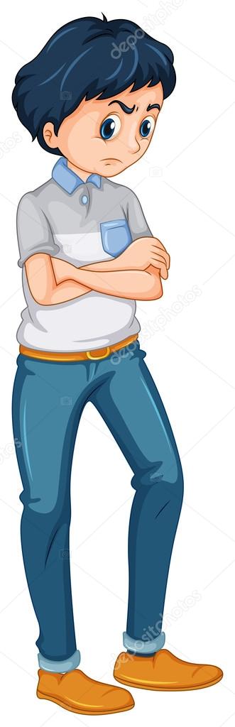 Angry man Stock Vector by ©interactimages 73474633