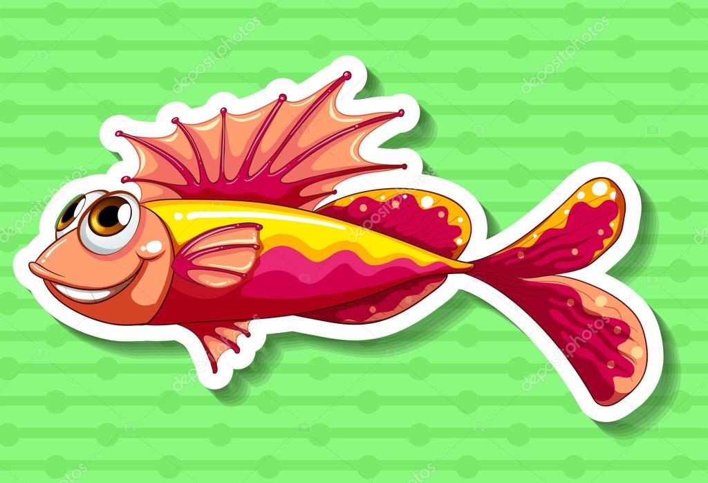 Fancy fish Stock Vector Image by ©interactimages #73474835