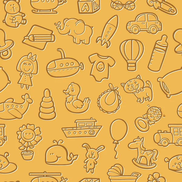 Toys pattern Vector Art Stock Images | Depositphotos