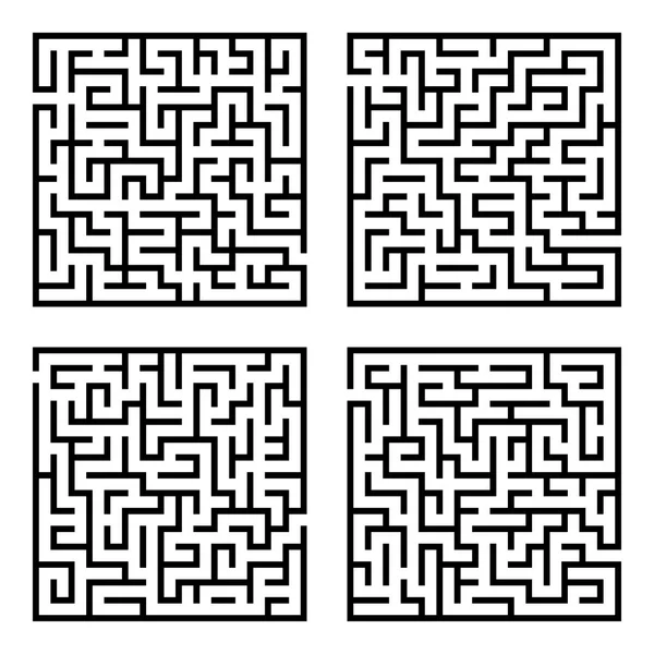Line mazes Vector Art Stock Images | Depositphotos