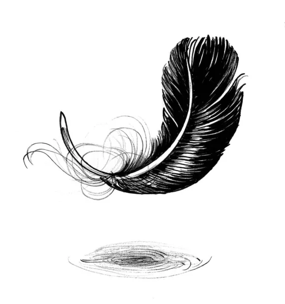 Feather with ink Stock Photos, Royalty Free Feather with ink Images ...