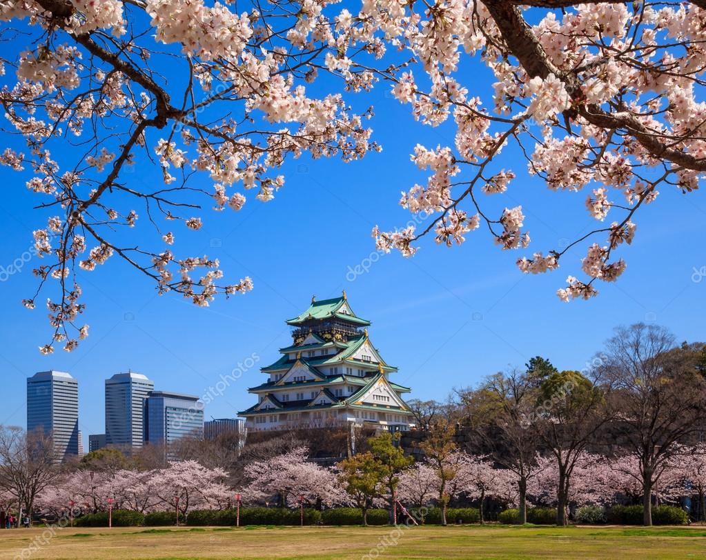 Osaka castle, Osaka, Japan — Stock Photo © lkunl #70793265