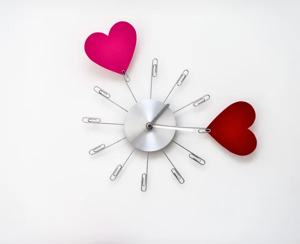 Clock with hearts Stock Photo by ©golosniak 20065687