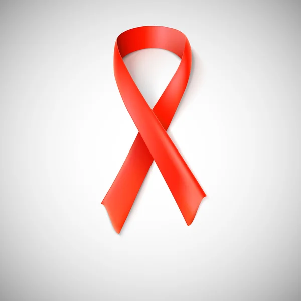 Cancer ribbon in the red gradient — Stock Vector © stas11 #105806128