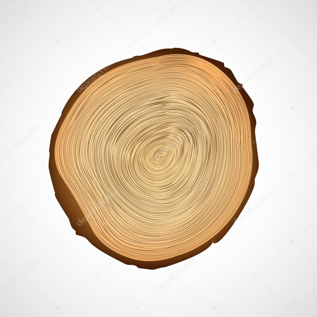 Trestamme Tekstur Vektor Terrazzo Gulv, Sømløst Mønster, Brun