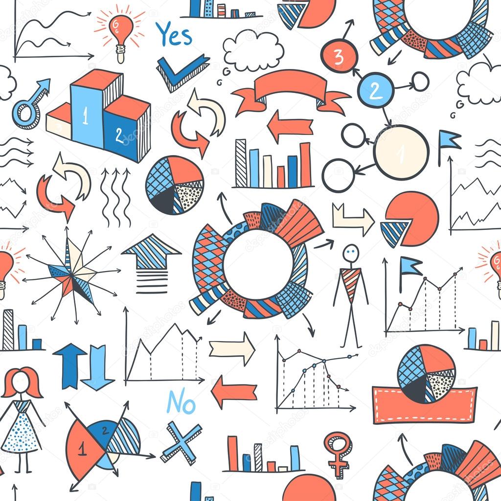 Infographic pattern Stock Vector by ©mzwonko 75207509