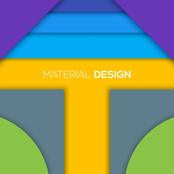 Modern unusual modern material design vector background. Stock Vector ...
