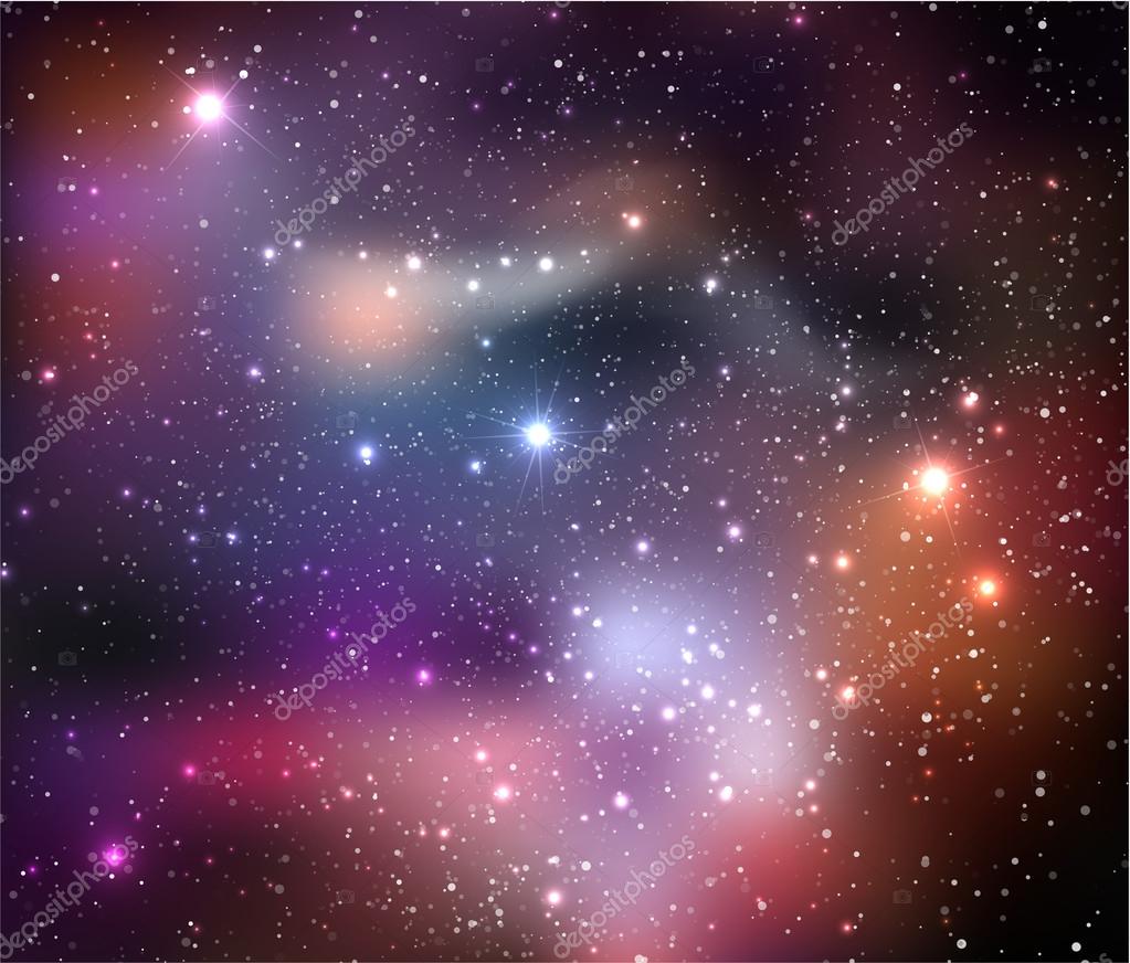 Brochure star and space template Stock Vector Image by ©codesyn #53440333