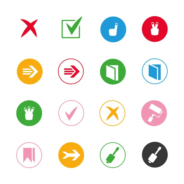 List buttons, list icons — Stock Vector © loopang #107675420