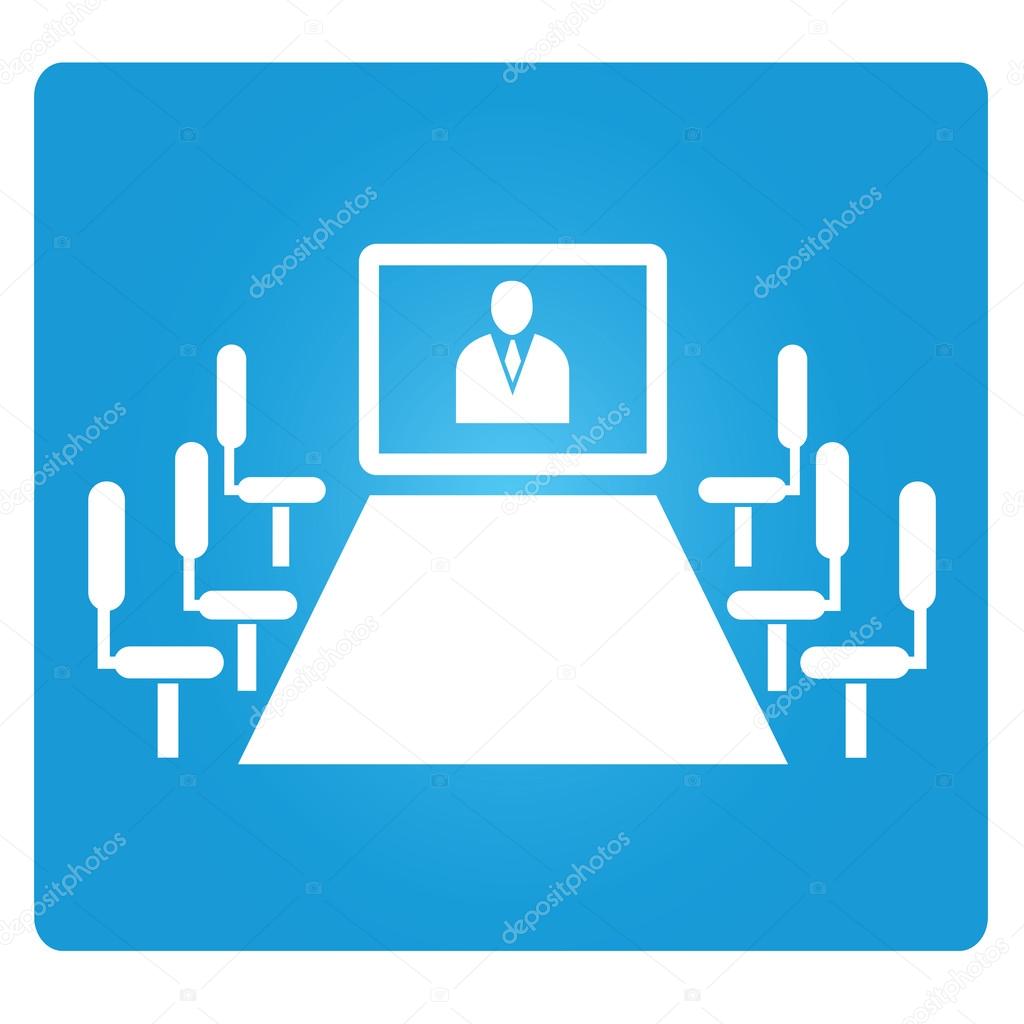 Meeting Room Icon Vector