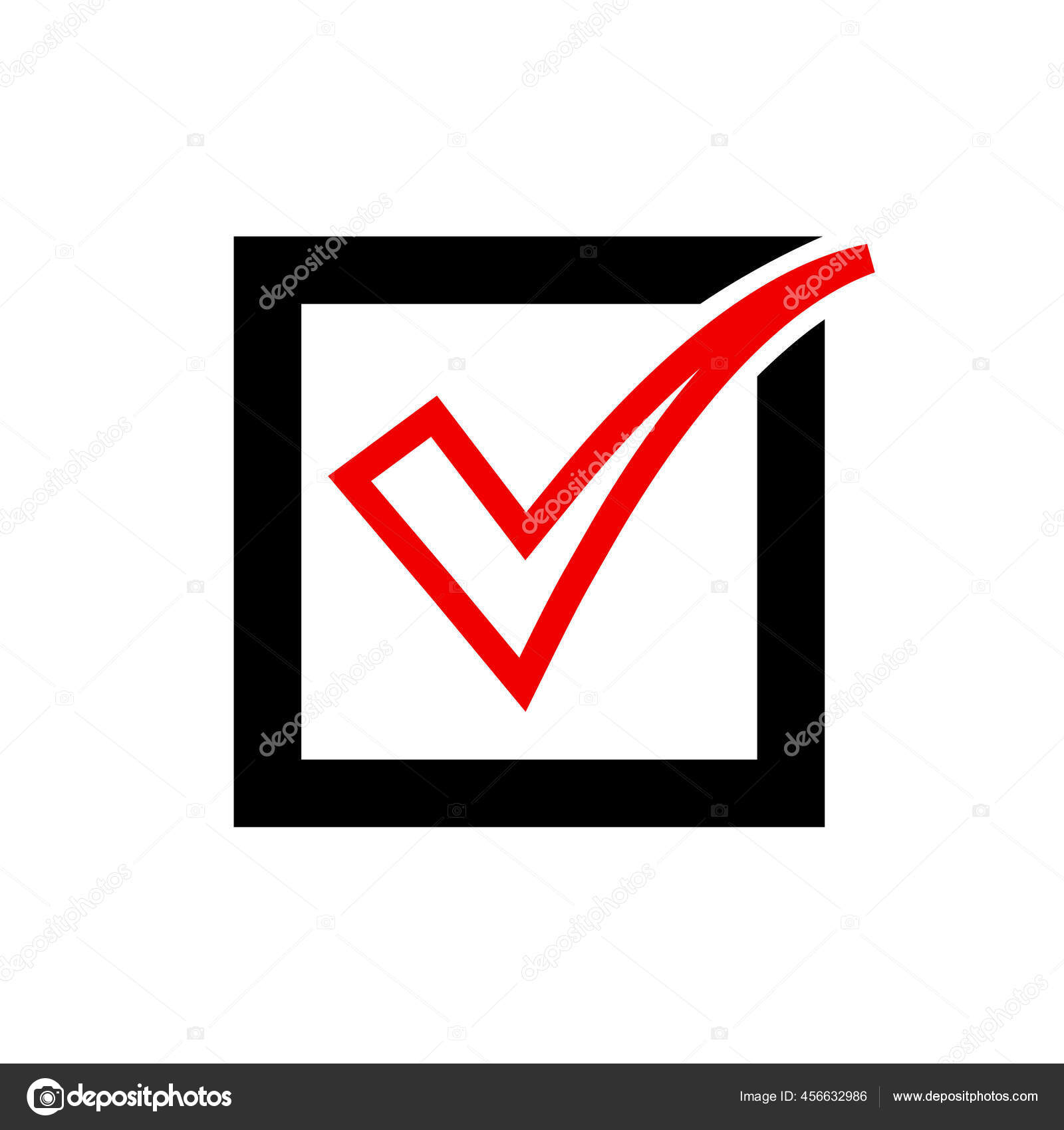 Approved Symbol Check Mark Stock Vector by ©loopang 456632986