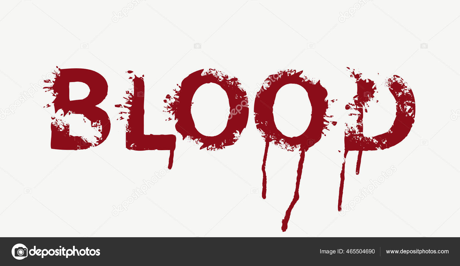 Sangre Letras Espeluznantes Goteando Letras Sangrientas Sobre Fondo ...