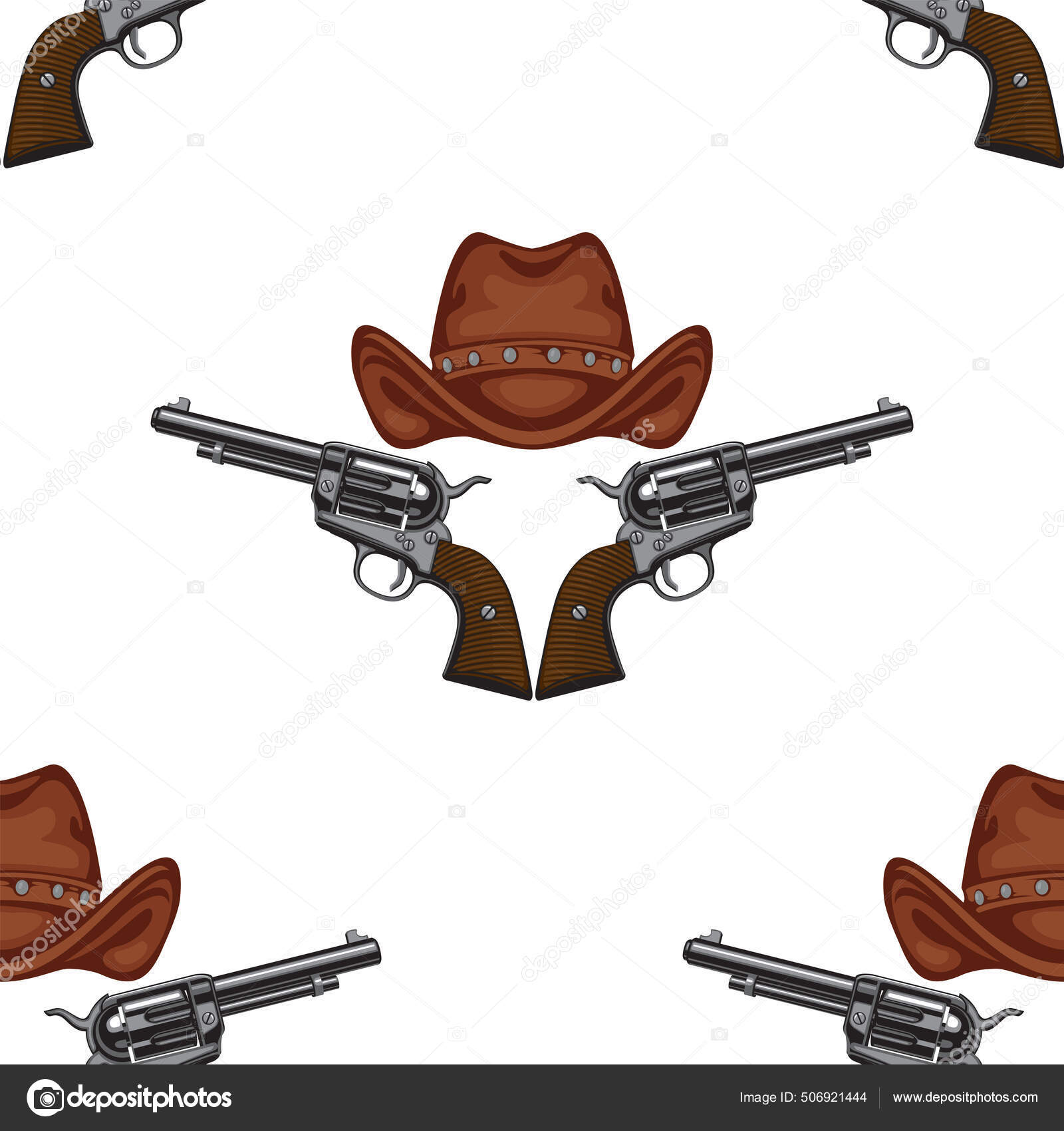 Cowboy Revolver Wallpaper