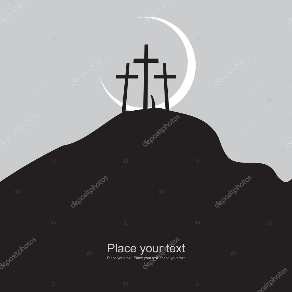 Mount Calvary Stock Vector Image by ©paseven #58025393