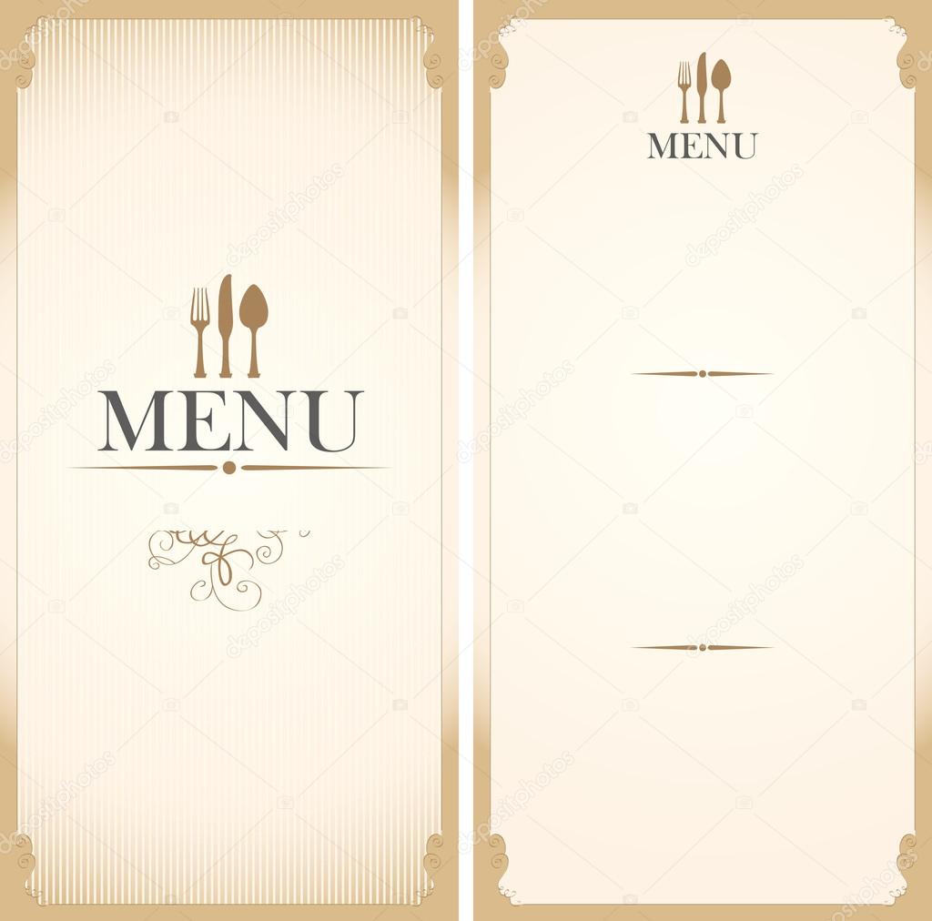 Templat Menu Vektor Stok oleh ©paseven 61355961