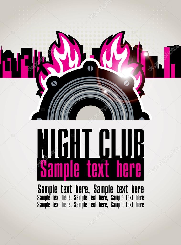 Night club Stock Vector Image by ©paseven #79000998