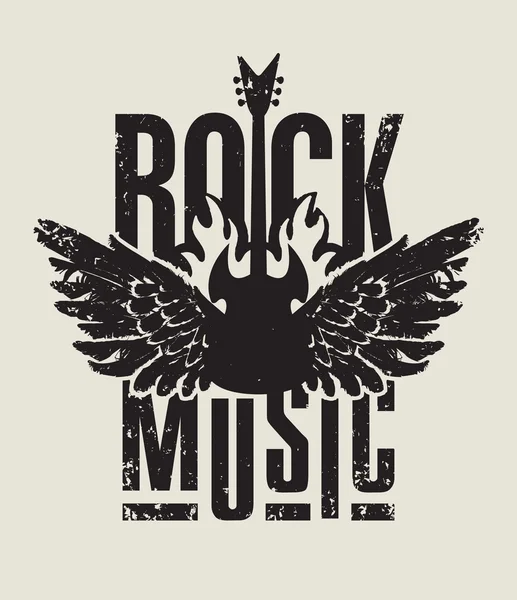 Rock music logo Vector Art Stock Images | Depositphotos
