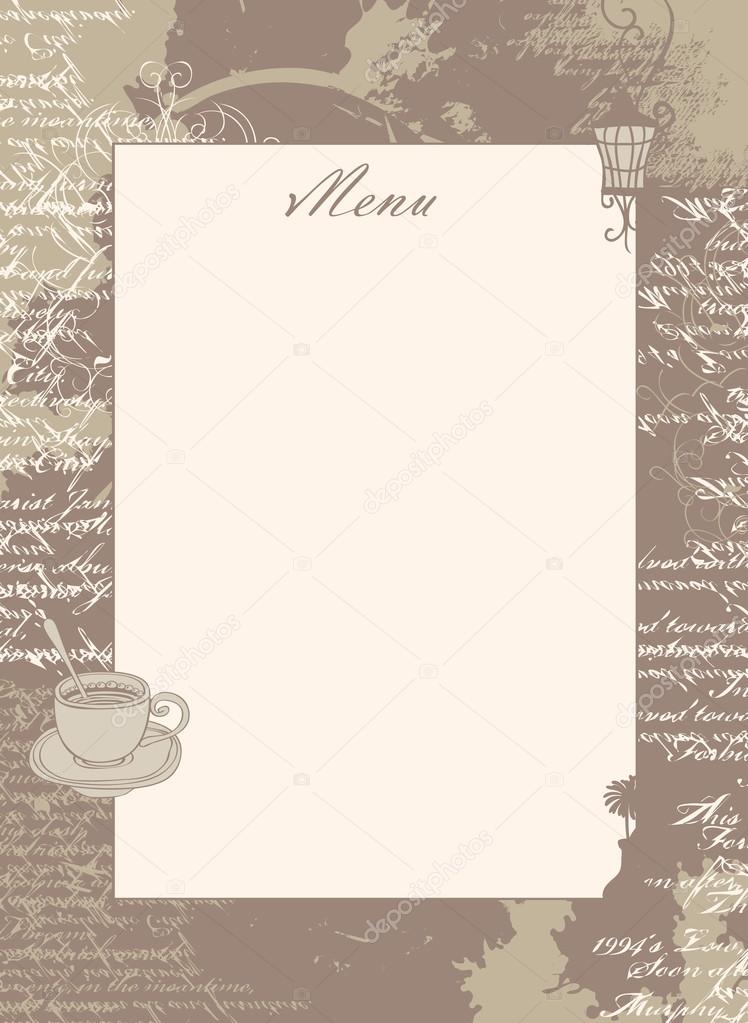 Sfondo Menu Mdash Foto