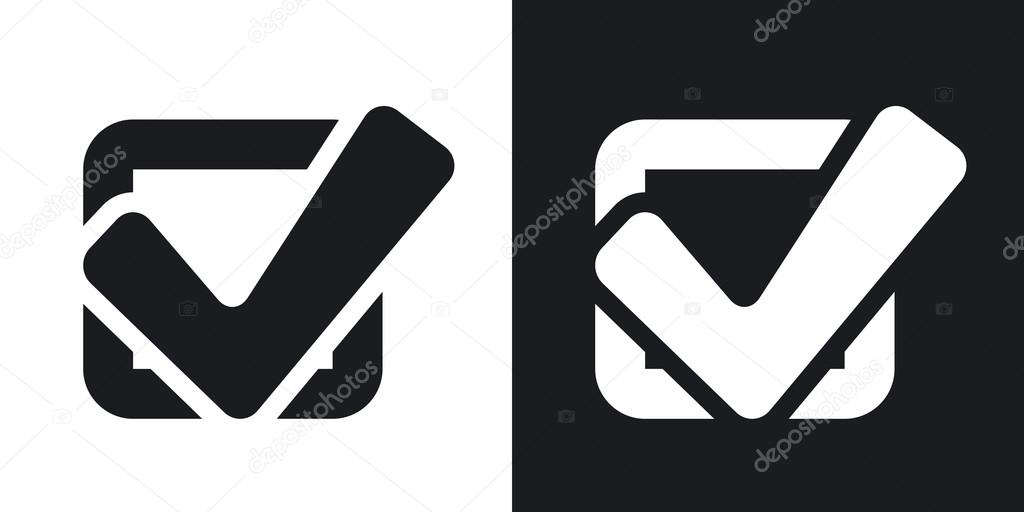Tick check box icons. Stock Vector Image by ©RealVector #107039086