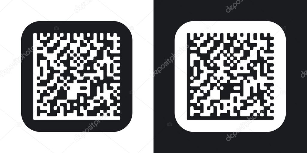 Datamatrix code icons. Stock Vector Image by ©RealVector #107040320