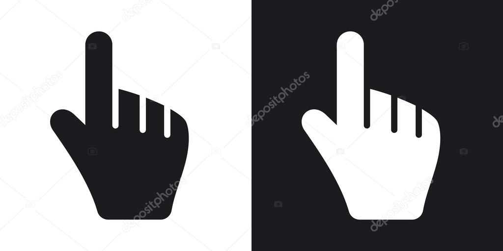 Hand cursor icons. Stock Vector by ©RealVector 107040992