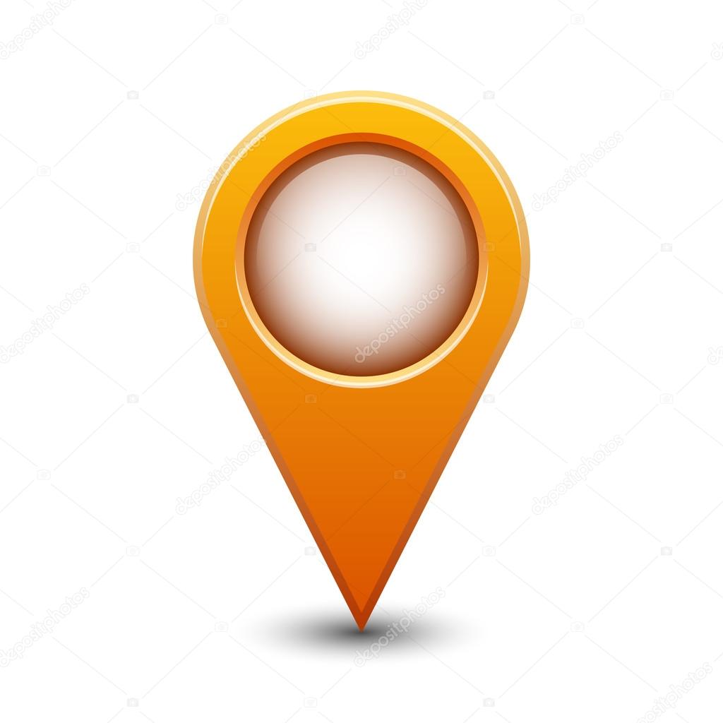 Map pointer icon, mapping point icon Stock Vector by ©RealVector 114457028
