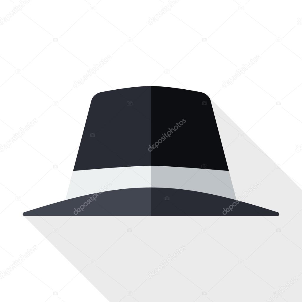 Black hat icon Stock Vector Image by ©RealVector #58597399