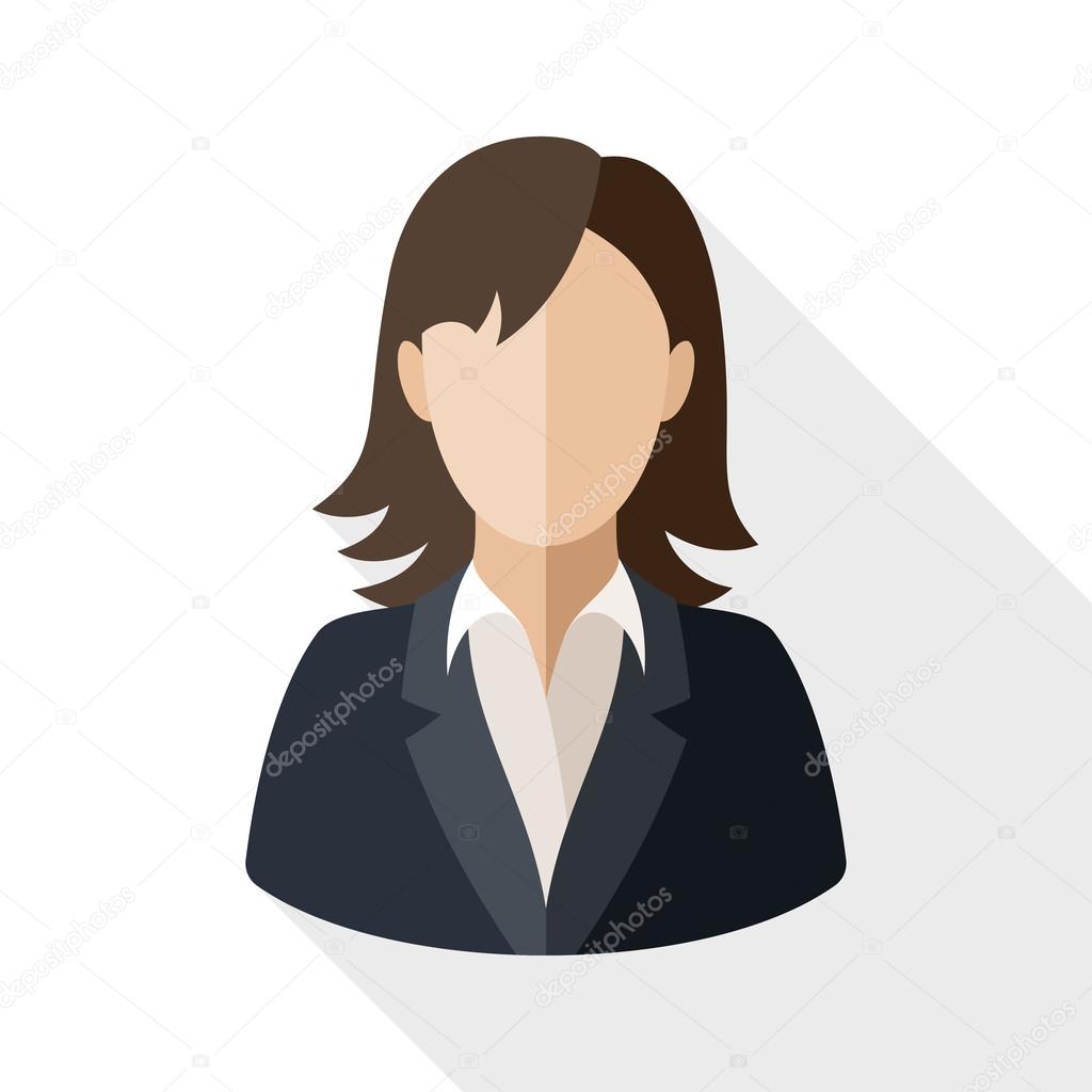 Female User Icon Vector