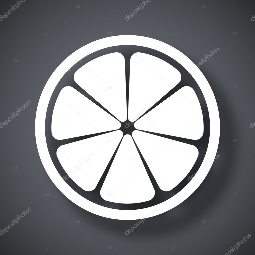 Citrus icon Stock Vector by ©RealVector 59279819