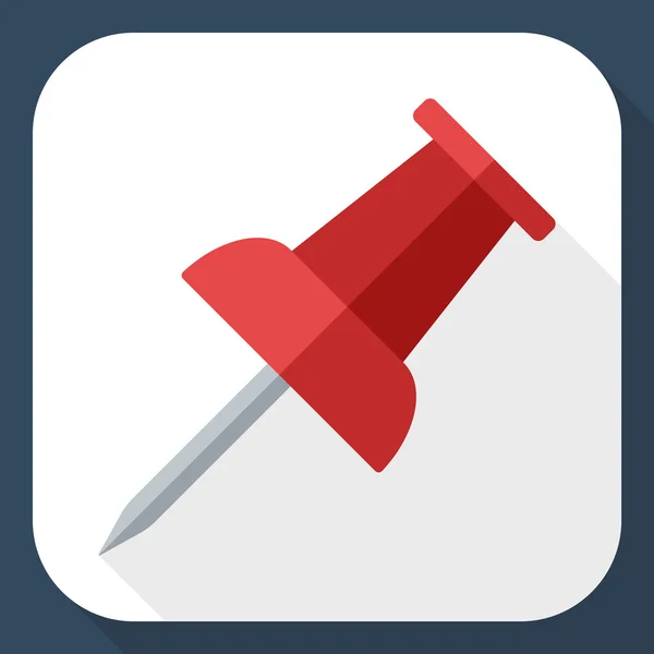 Push pin icon Stock Vector Image by ©RealVector #45788711