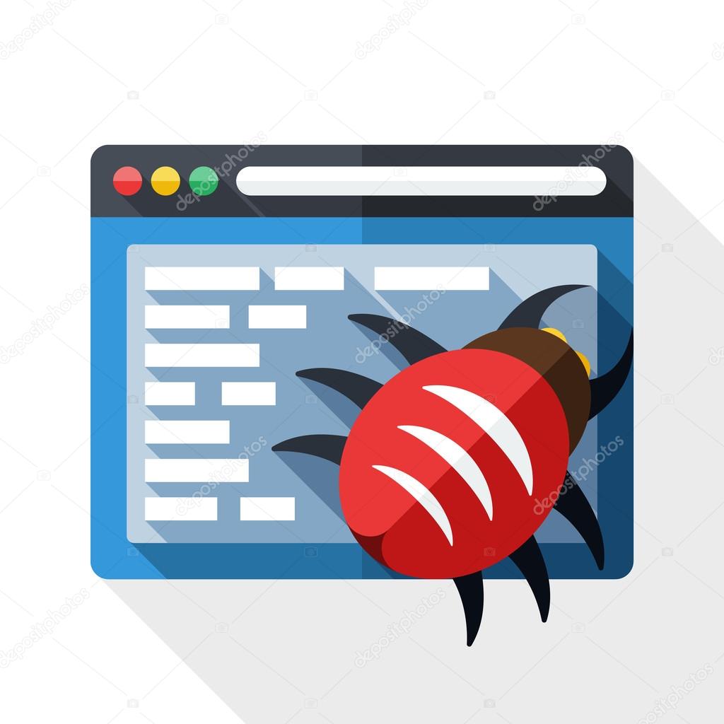 Malware, virus icon Stock Vector Image by ©RealVector #79385840