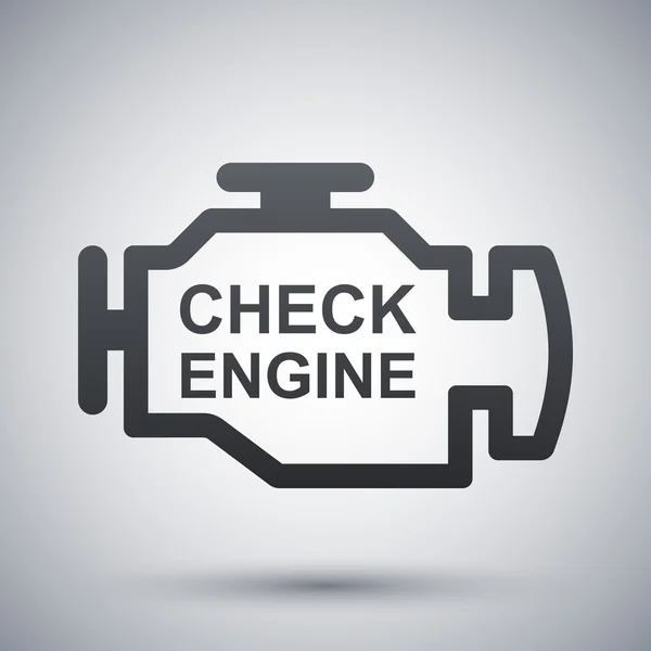 Graphic Check Engine Light
