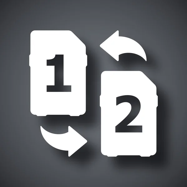 Sim card template Vector Art Stock Images | Depositphotos