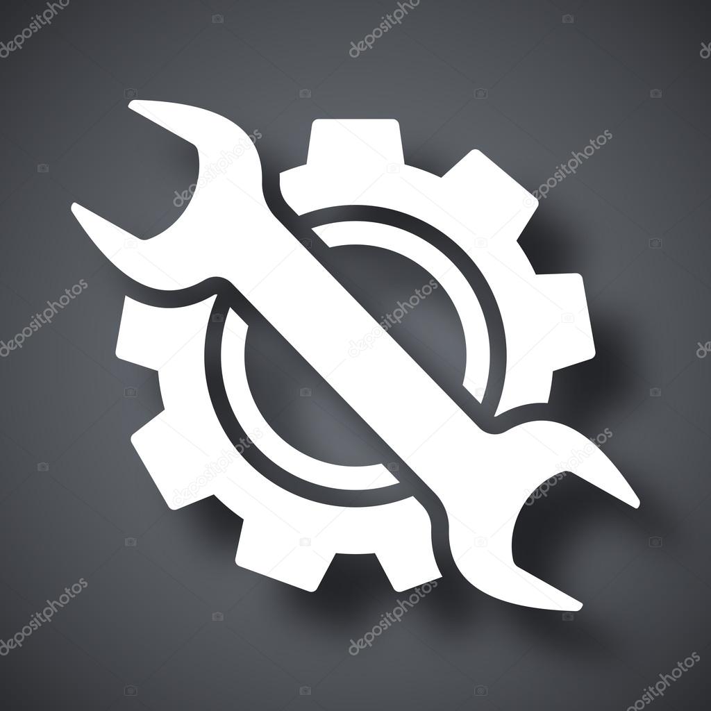 Repair Service icon — Stock Vector © RealVector #97487162