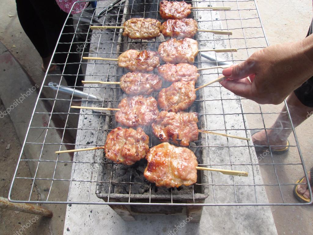 Bar-B-Q pork — Stock Photo © luknaja #56448317