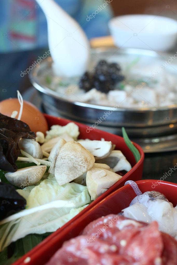 Shabu shabu — Stock Photo © luknaja #60961481 Shabu shabu — Stock Photo © luknaja #60961481