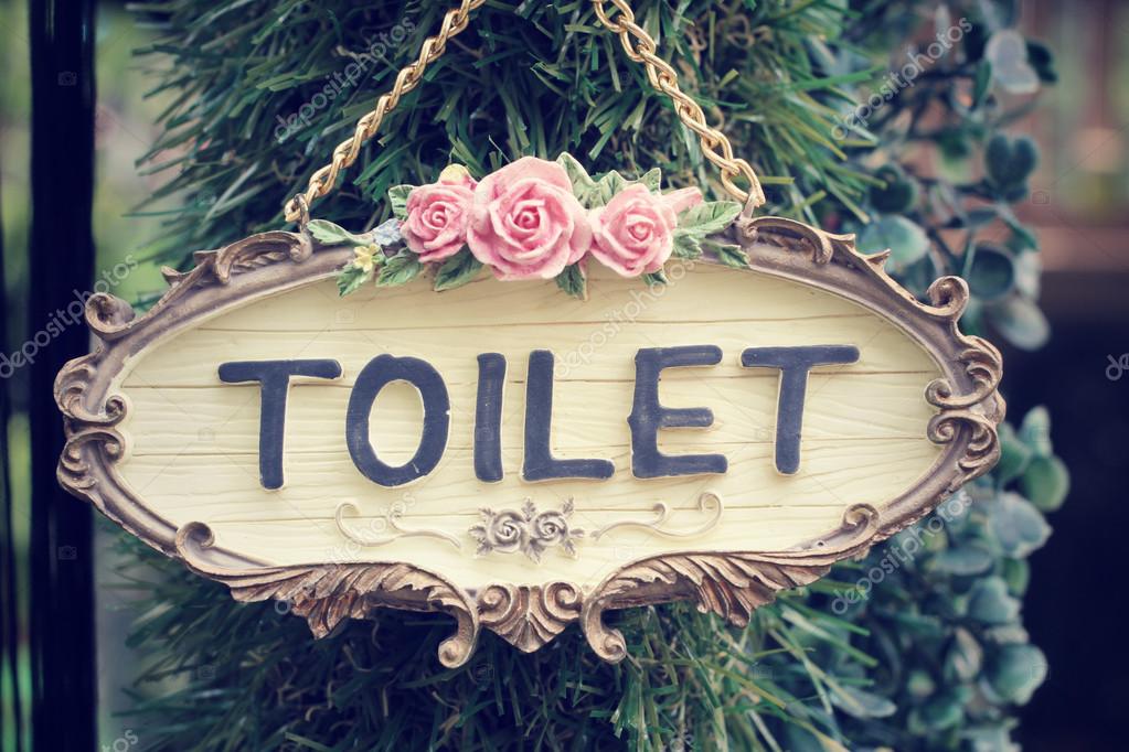 Vintage toilet sign Stock Photo by ©luknaja 67056121 Vintage toilet sign Stock Photo by ©luknaja 67056121