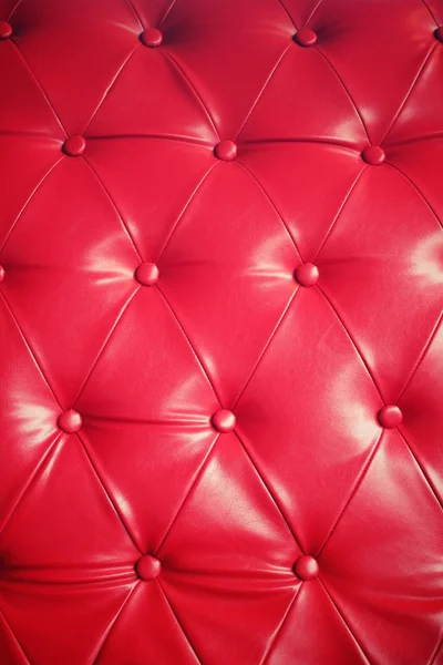 Vintage red leather sofa - Stock Image - Everypixel